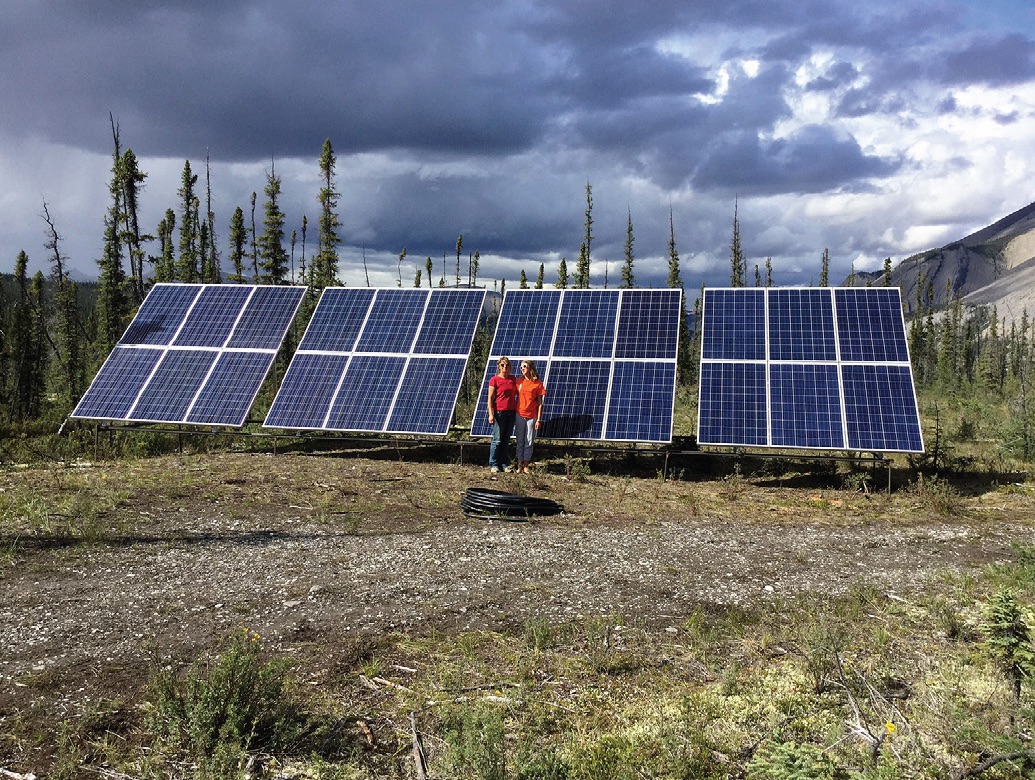 Off-grid Solar Electric System - South Nahanni Outfitters - Arctic ...